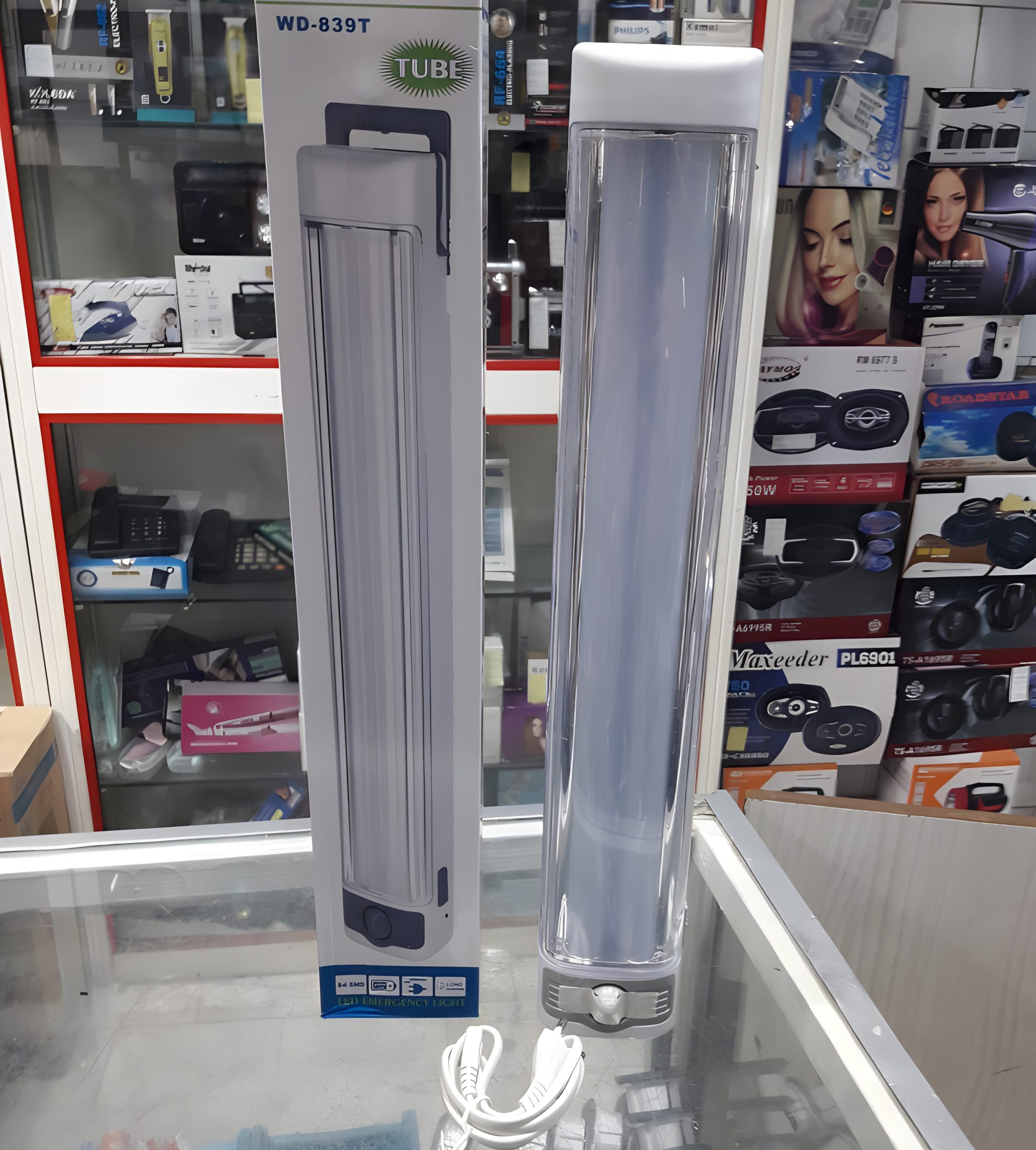 چراغ اضطراری ویداسی مدل WD-839T - فروشگاه اینترنتی کارون استار | karunstar