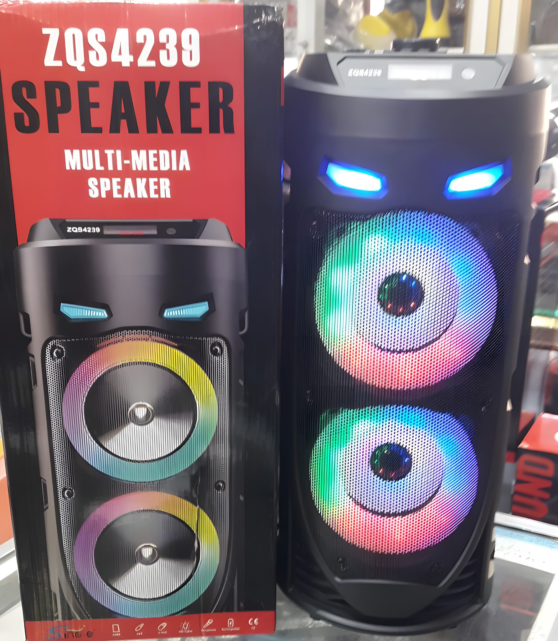 اسپیکر قابل حمل مدل ZQS-4239 - فروشگاه اینترنتی کارون استار | karunstar